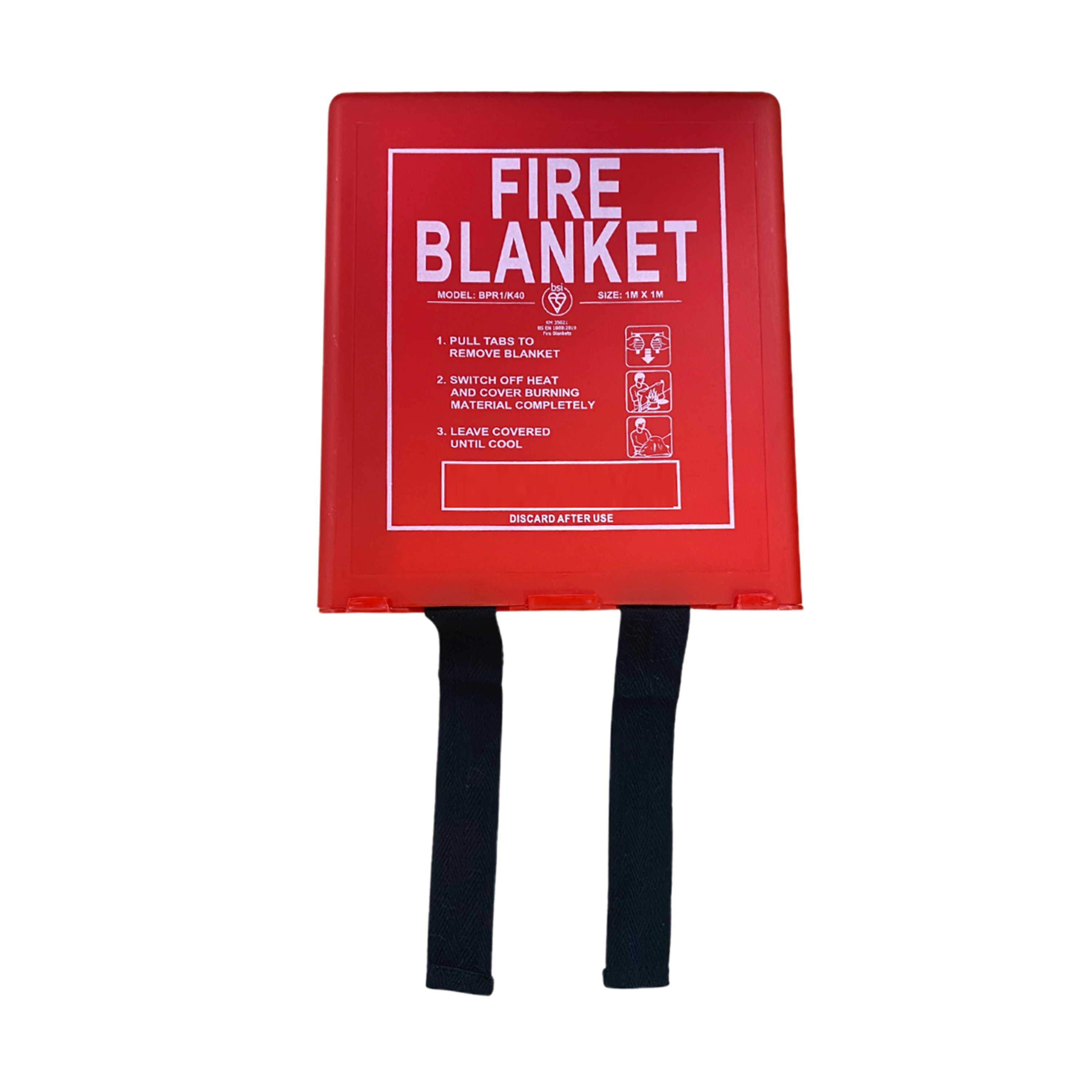 FireShield 6ltr Wet Chemical Fire Extinguisher & 1 Hard Case Fire Blanket