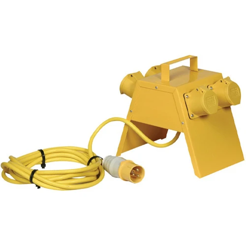 110V Splitter Box- 4 X 16A Outputs | Fast UK Delivery