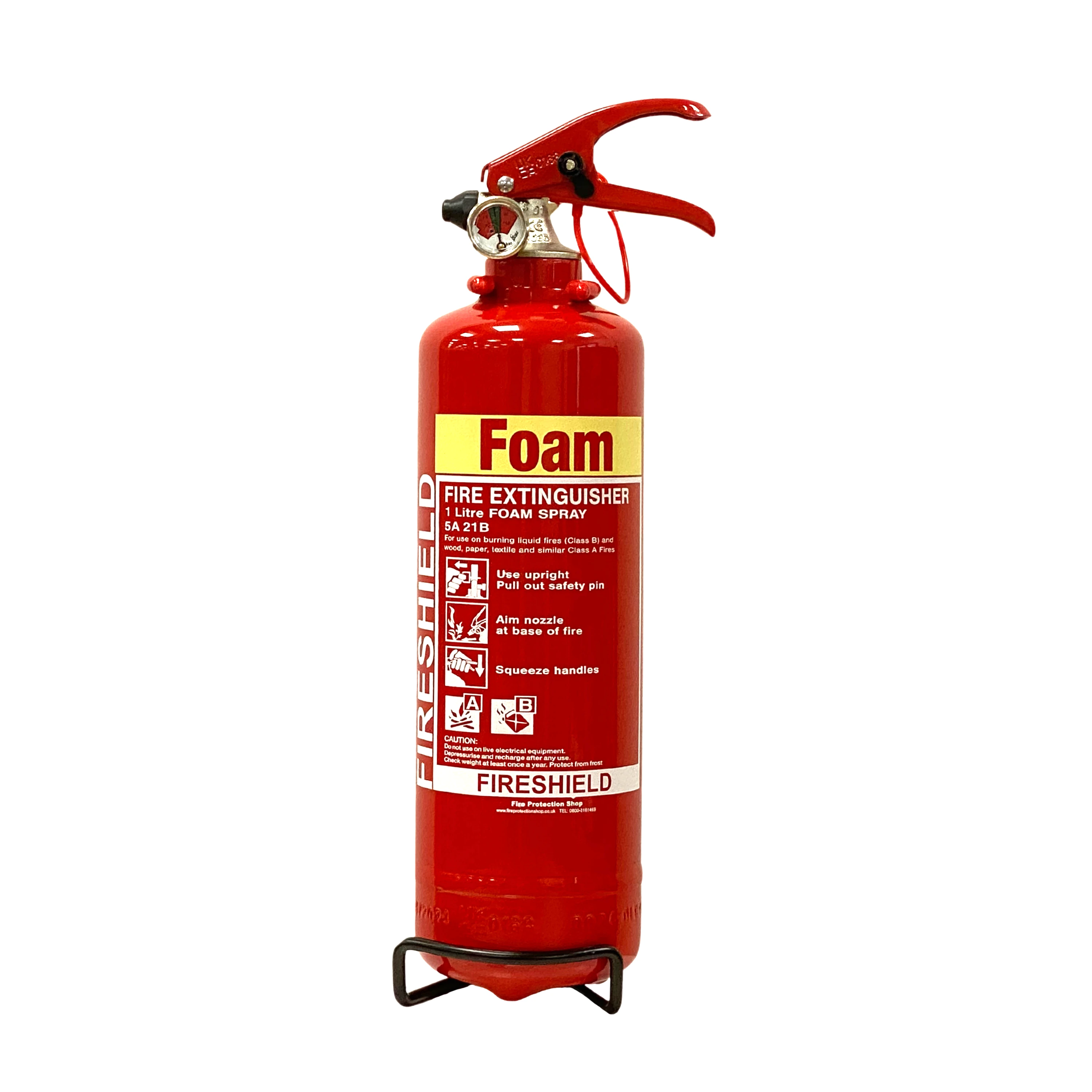 FireShield Foam Fire Extinguisher | 1ltr, 2ltr, 3ltr, 6ltr, 9ltr