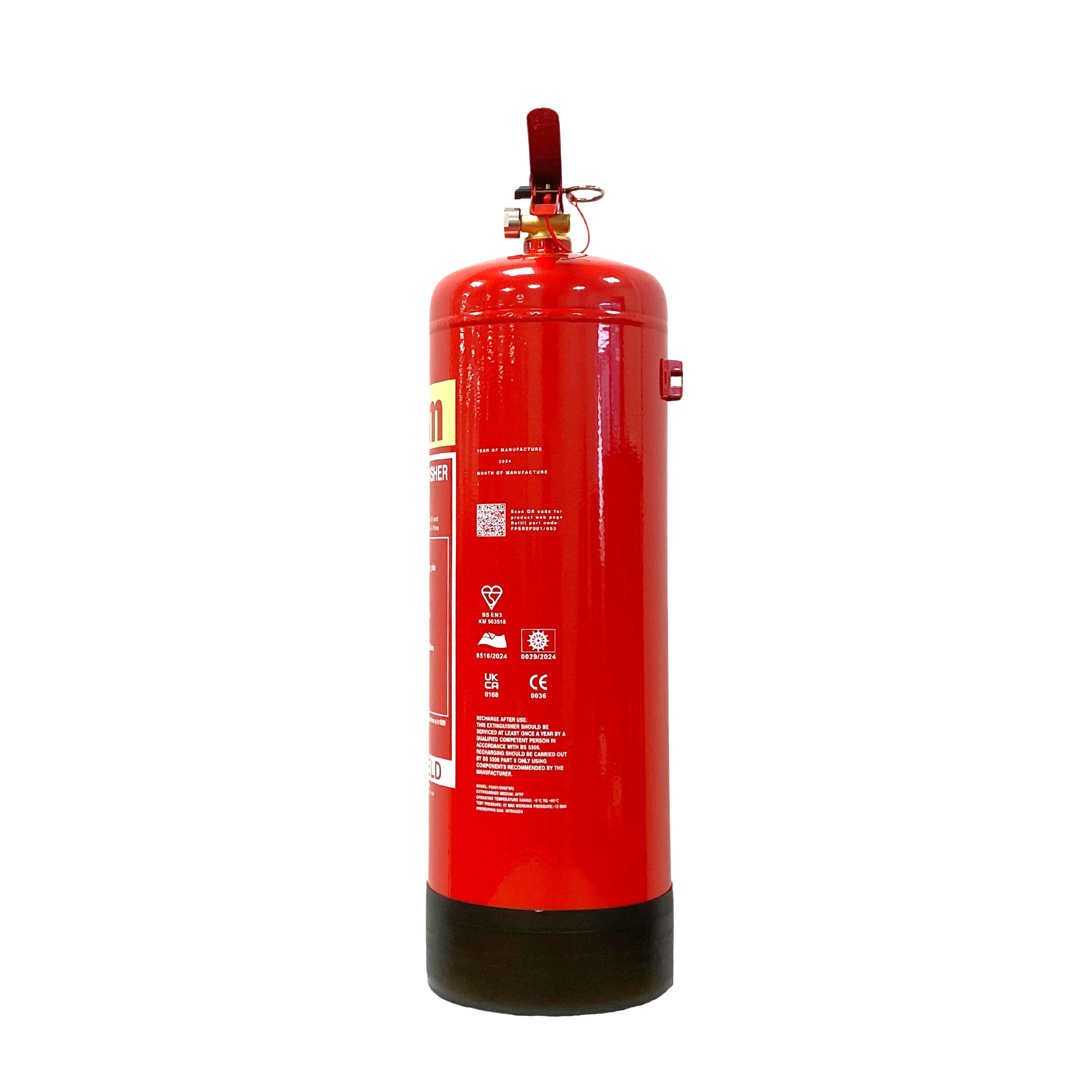 FireShield Foam Fire Extinguisher | 1ltr, 2ltr, 3ltr, 6ltr, 9ltr