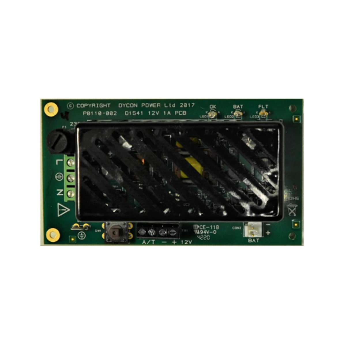 Dycon 12(13.7)VDC 1 Amp PSU Multi Indicator in a IP65 Plastic Box | FPS