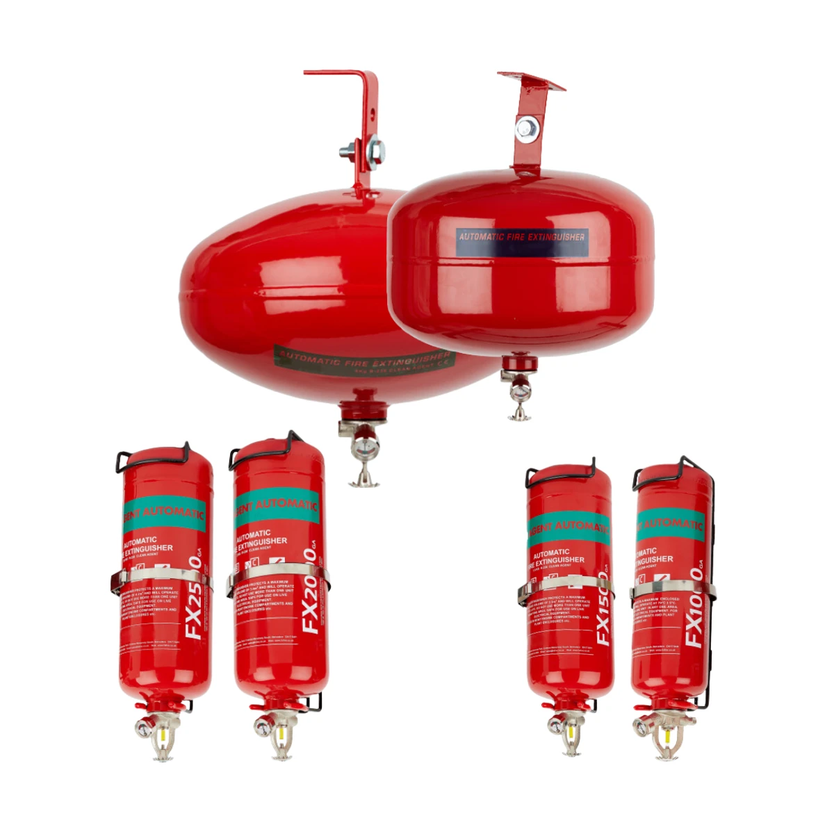 FireShield Automatic Clean Agent Extinguisher W/ Sizes