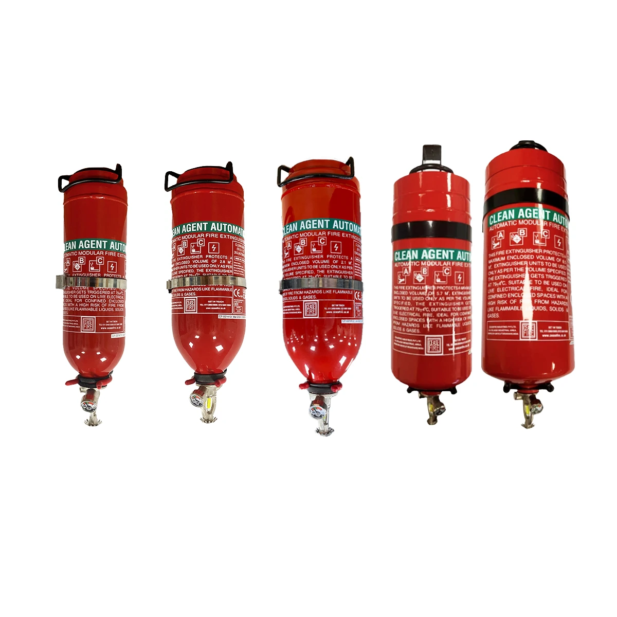 Ceasefire Fluoroketone (FK) Inverted Automatic Fire Extinguisher