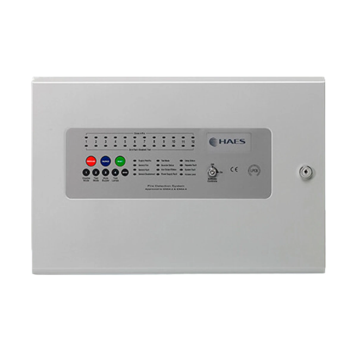 Haes Excel-EN Conventional Fire Alarm Panel - 4/8/12 Zone