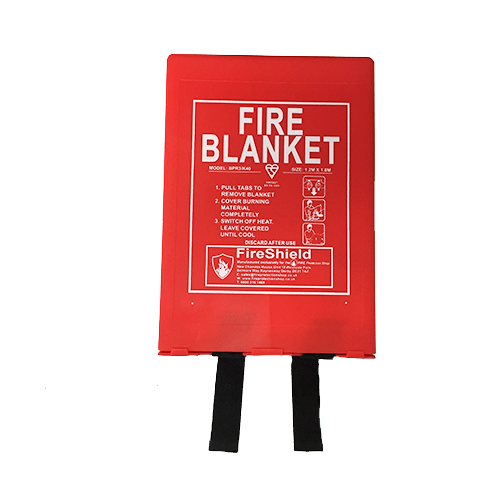 FireShield Fire Blanket (Hard Case) - 1m, 1.2m, 1.8m