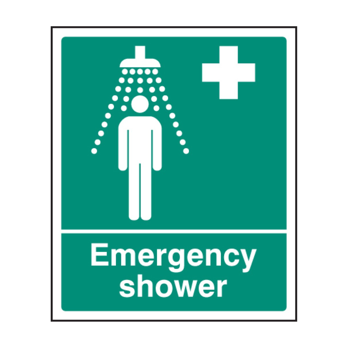 FireShield Emergency Shower Sign | FPS