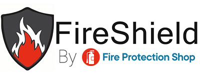 FireShield 2kg CO2, 6ltr Water Fire Extinguisher & Double Red Fire ...