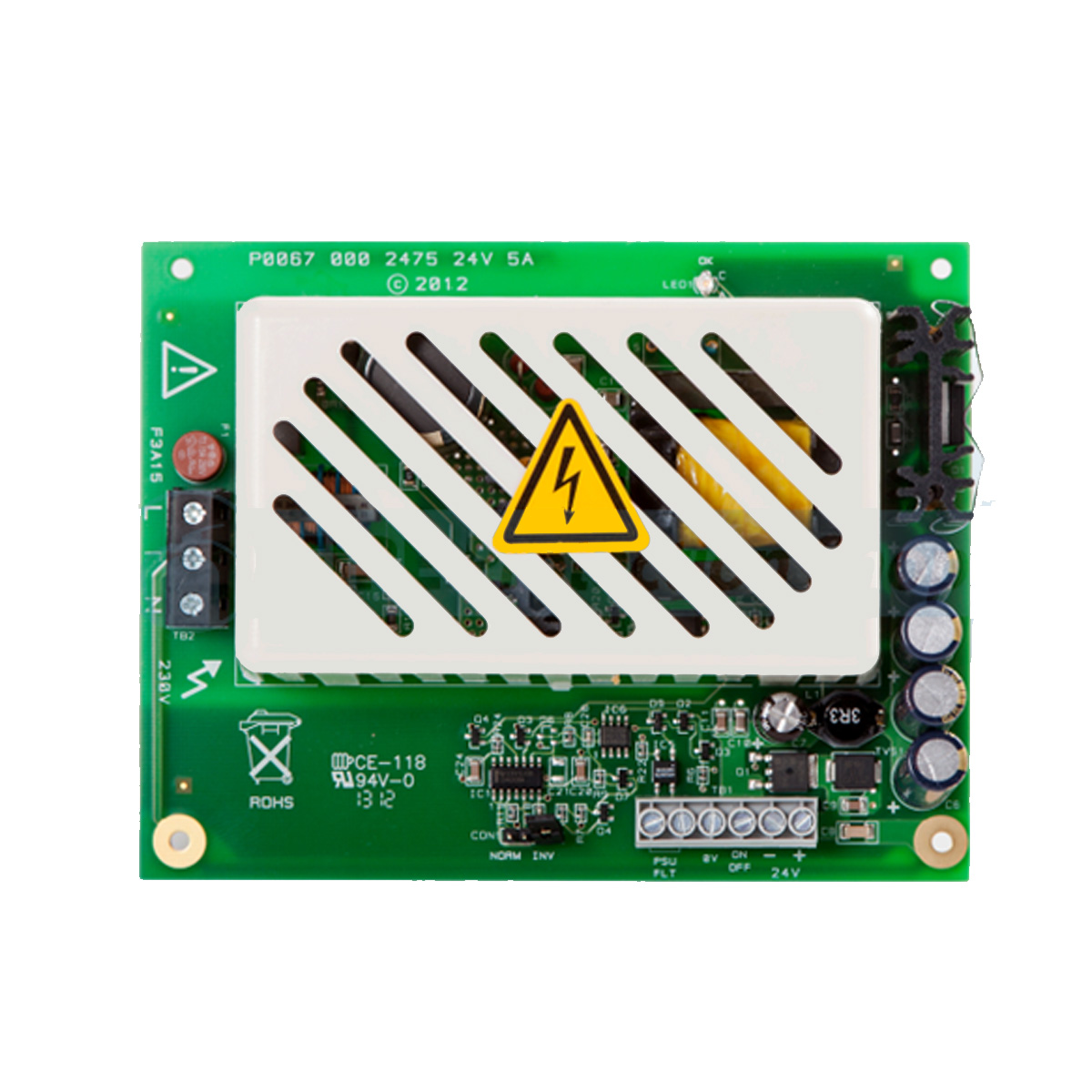 Dycon 24VDC 3 Amp PSU with remote switching and fault output in a C Box ...