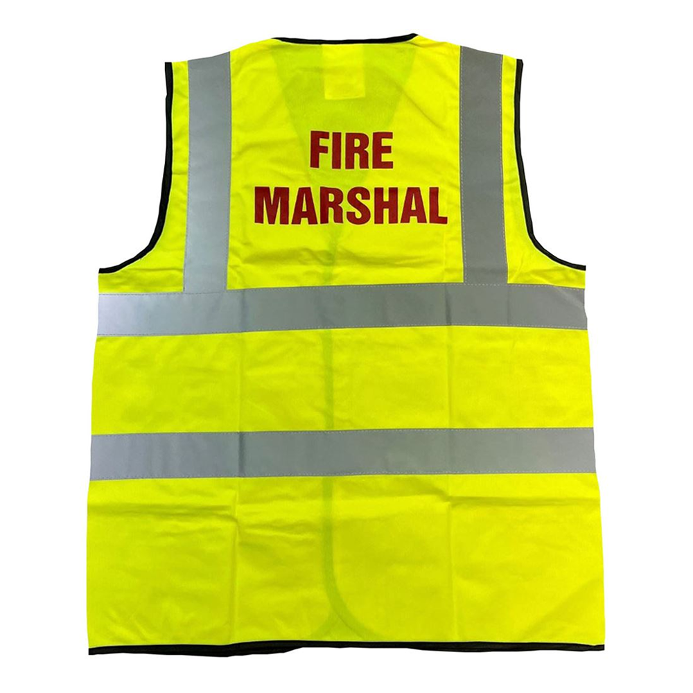 FireShield Fire Marshal High Visibility Waistcoat | Fire Protection ...