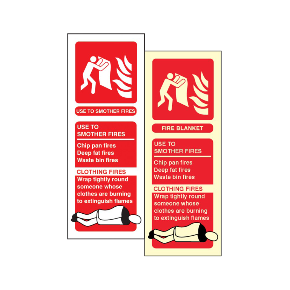 Fire Blanket Sign (Portrait) - FireShield | Fire Protection Shop