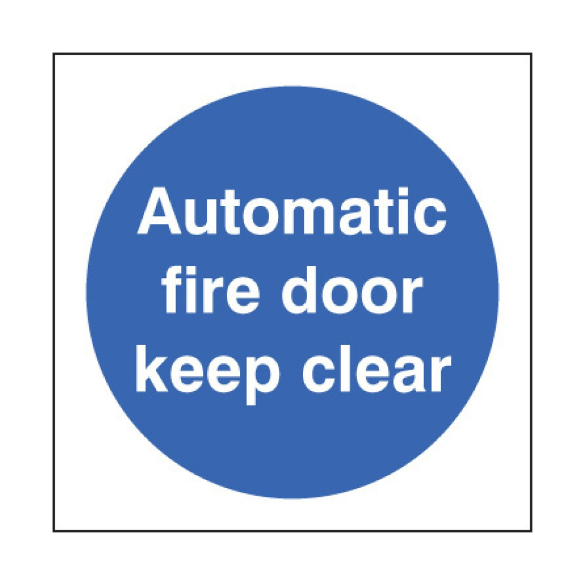 Fire Door Signs | FPS