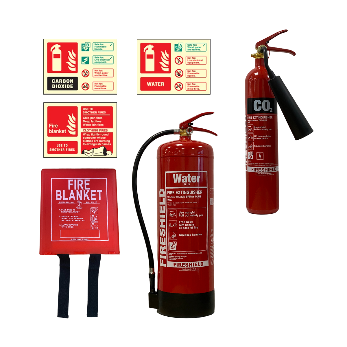 Small Shop Fire Safety Pack - FireShield