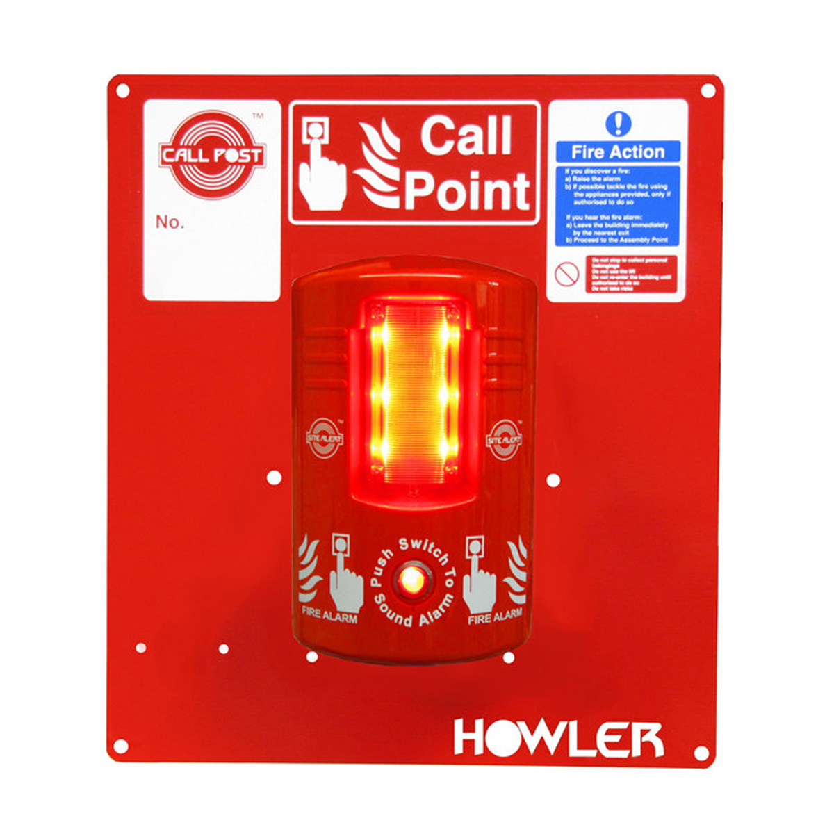 Wired Fire Alarms (Temporary Site) | Fire Protection Shop | Fire ...