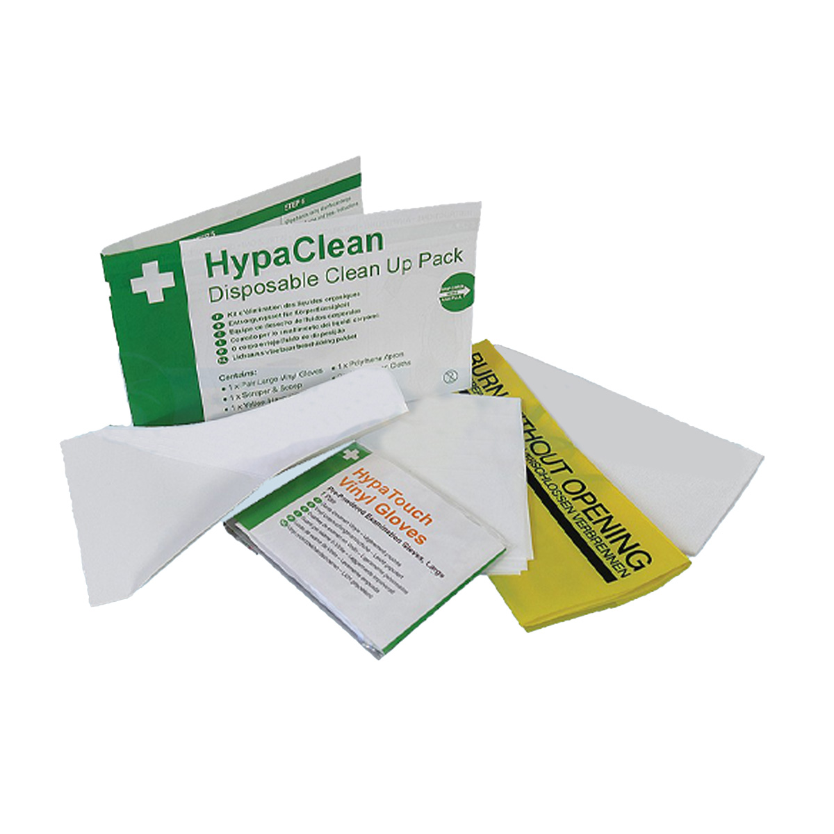 HypaClean Disposable Clean Up Pack - 10pk | Fast UK Delivery
