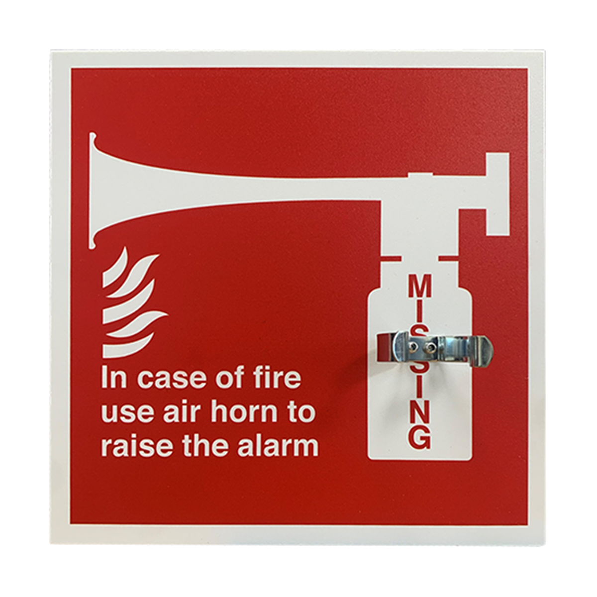 Emergency Air Horn Backboard | Fire Protection Shop | Fire Protection Shop
