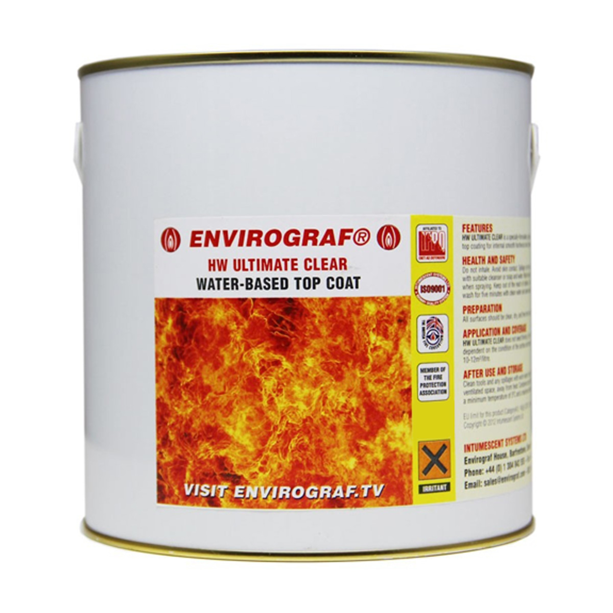 Envirograf HW Ultimate Clear Top Coat, Size & Finish Options