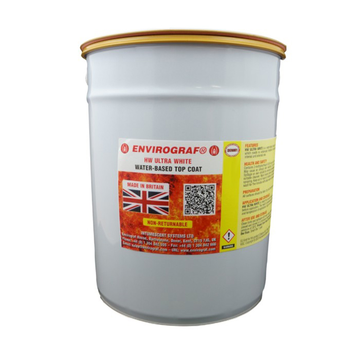Envirograf HW Ultra White Top Coat W/ Size & Finish Options