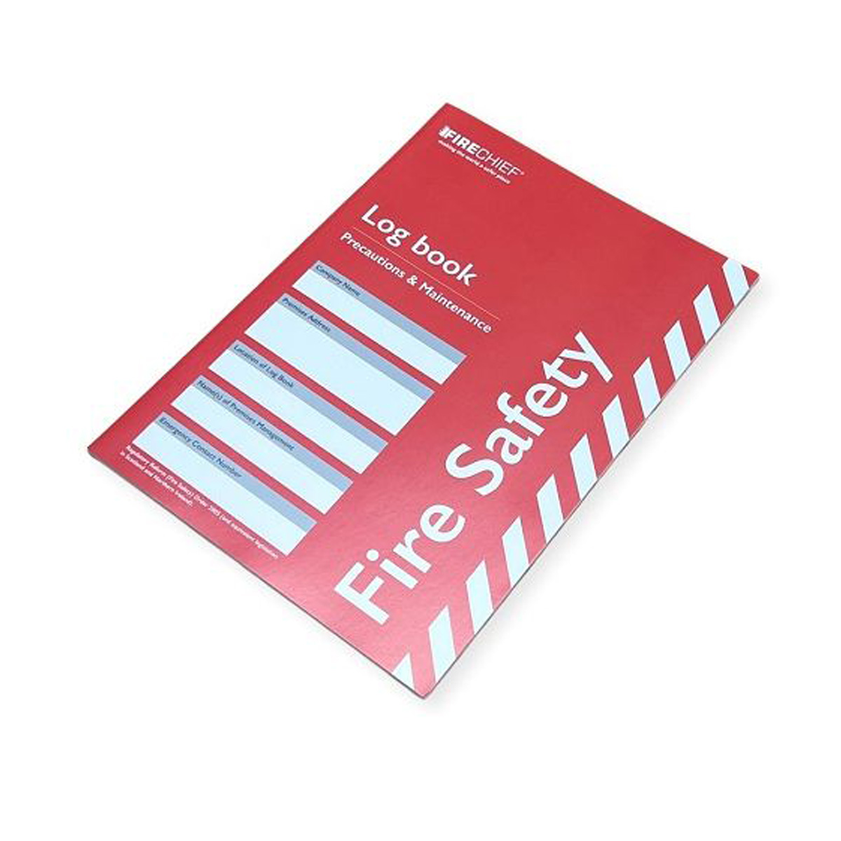 FireChief A4 Fire Log Book | Fast UK Shipping Shop Now