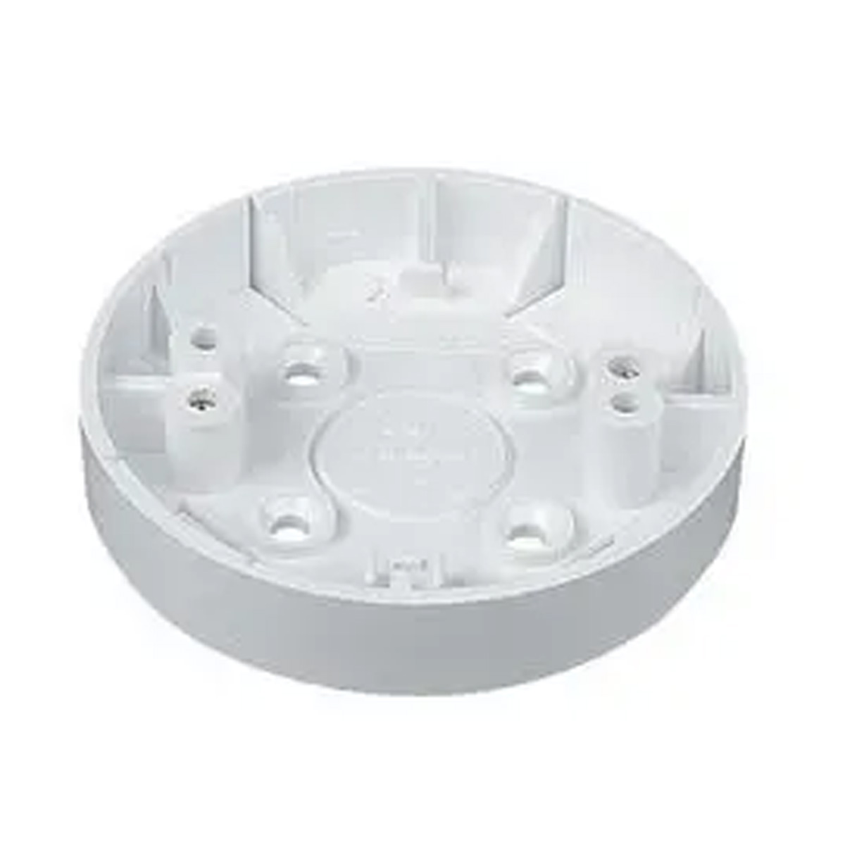 White PVC-U Ceiling Rose Adaptor 81 x 16 x 25mm | In Stock