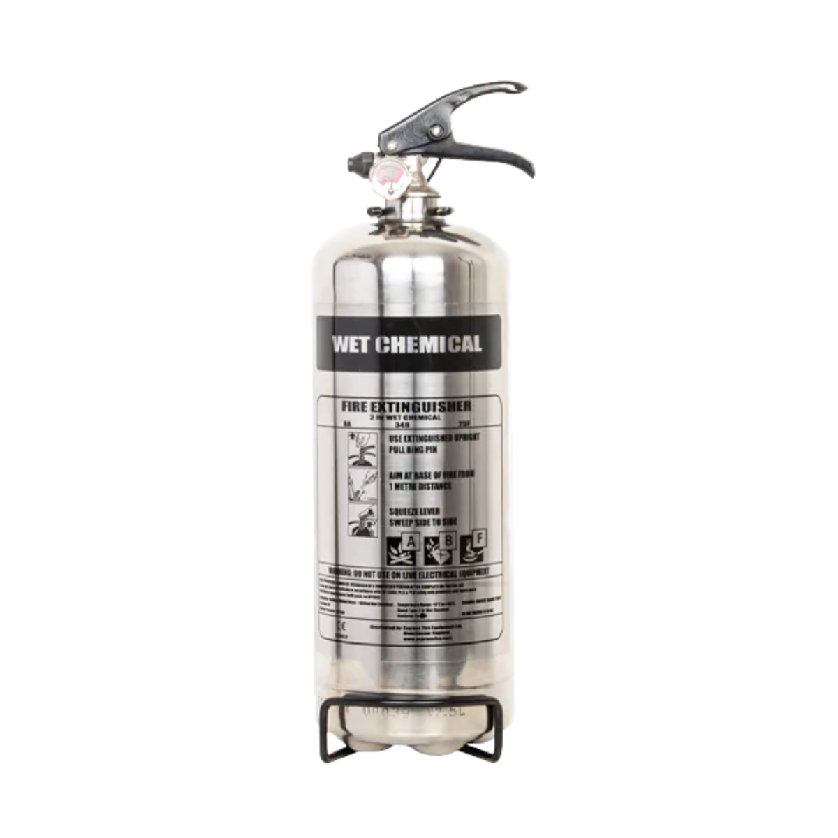 Titan Wet Chemical Fire Extinguisher - Stainless Steel | Fire ...