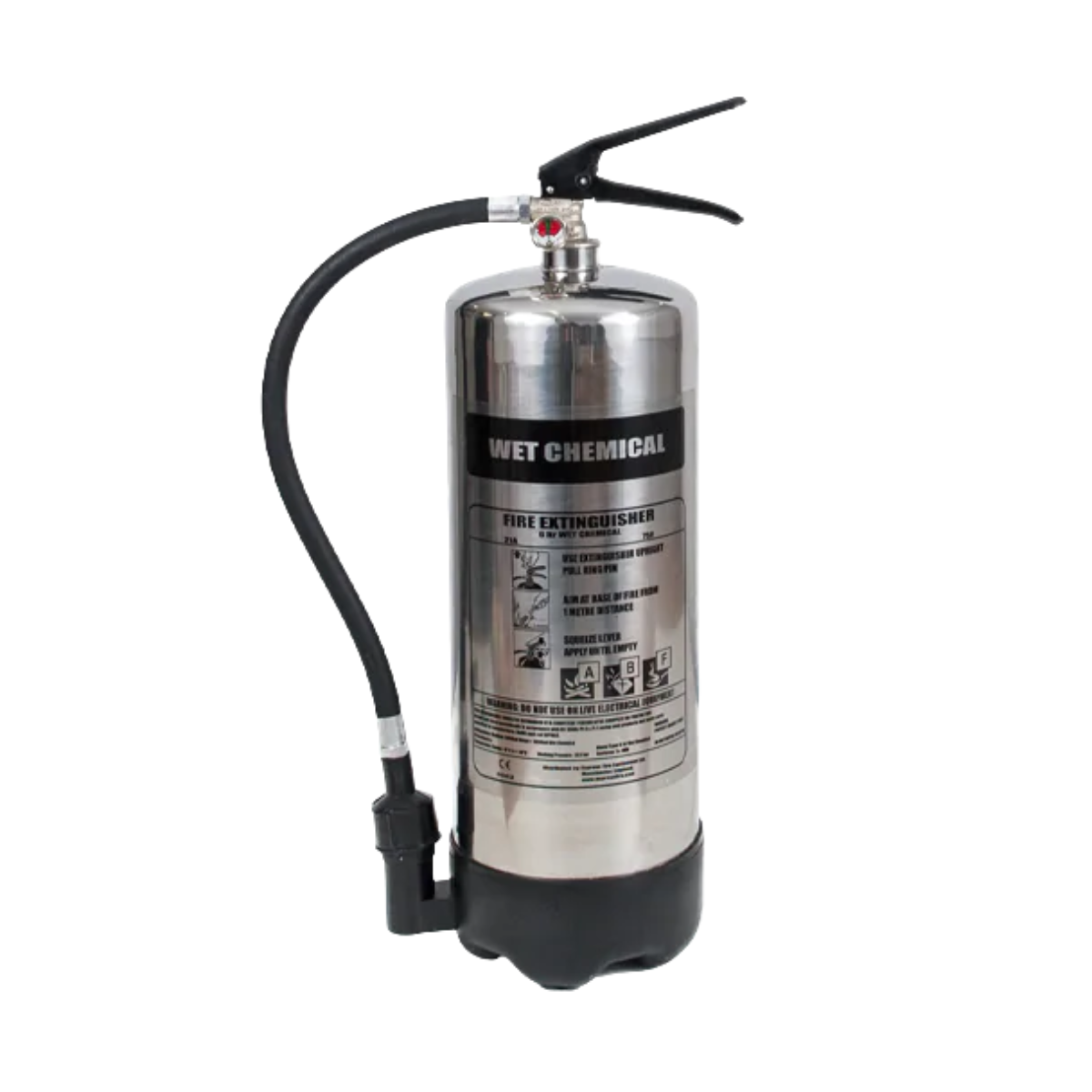 Titan Wet Chemical Fire Extinguisher - Stainless Steel | Fire ...